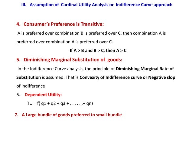 Cardinal utility analysis | PPTX | Personal Finance