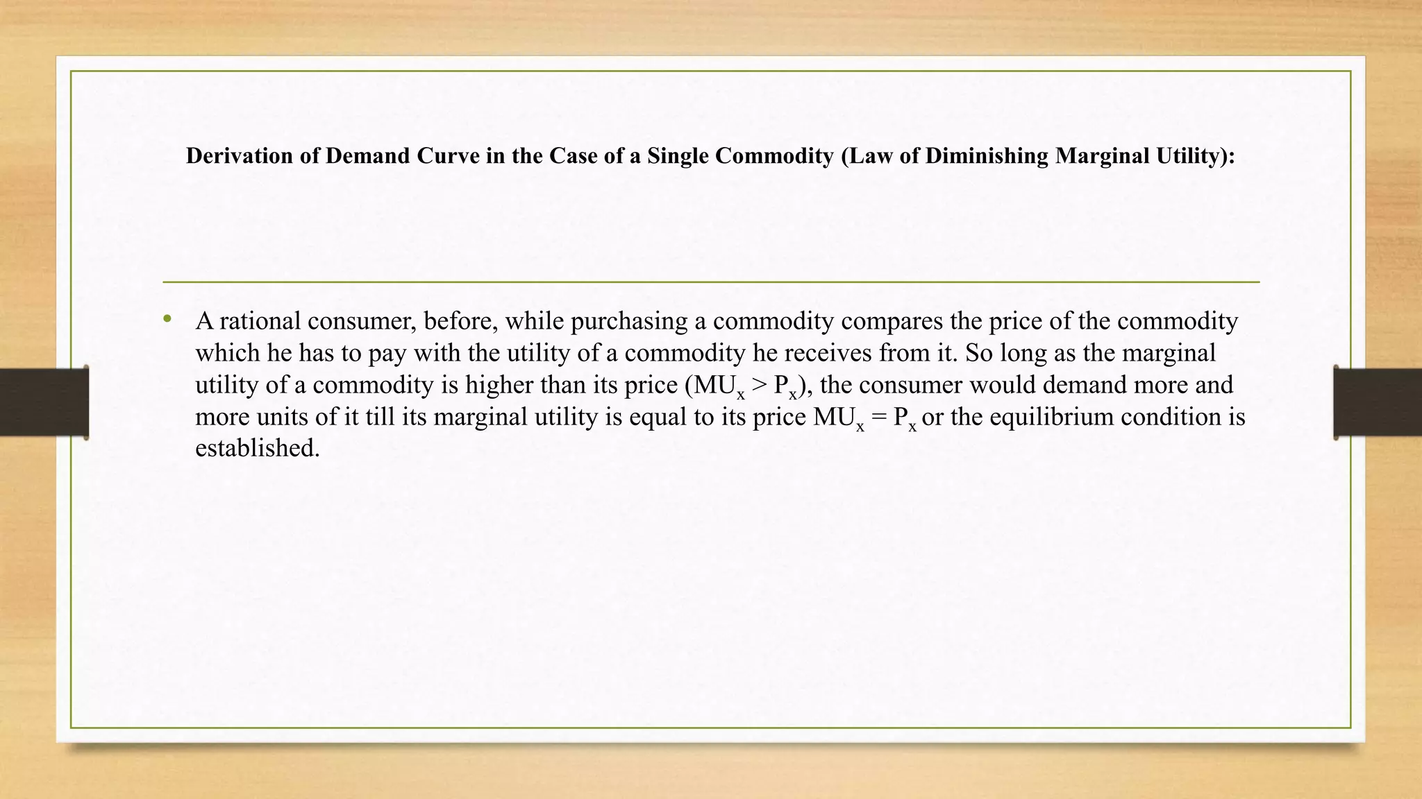 Cardinal utility analysis | PPTX