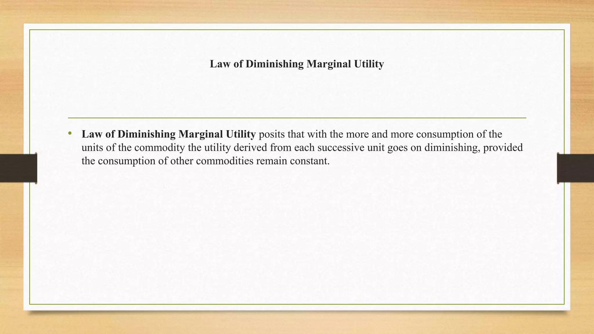 Cardinal utility analysis | PPTX