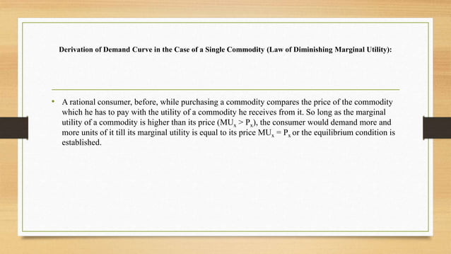 Cardinal utility analysis | PPTX | Government Support and Welfare | Financial Assistance
