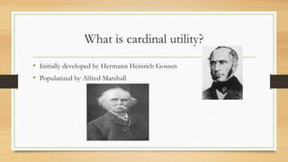 Cardinal utility analysis | PPTX