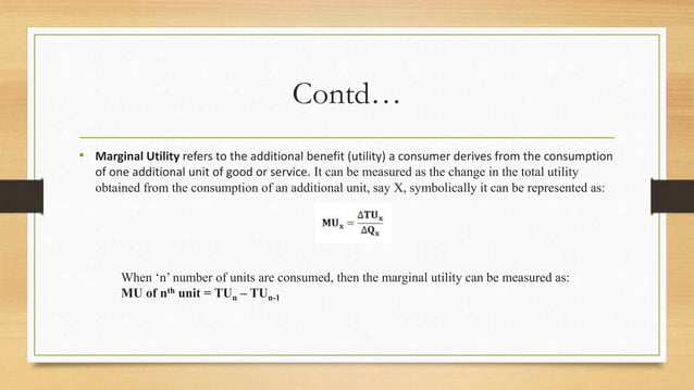 Cardinal utility analysis | PPTX | Government Support and Welfare ...