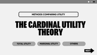 cardinal utility theory.pptx by celine b. bartolome | PPTX
