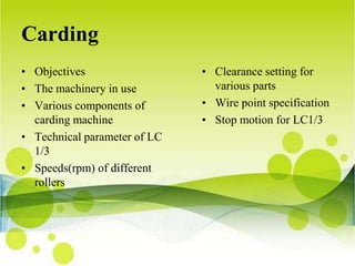 Carding | PPTX