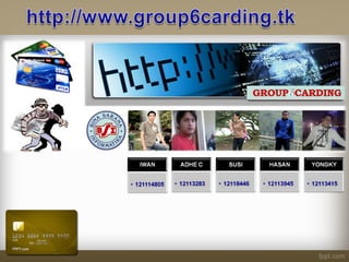 CyberCrime Carding | PPT