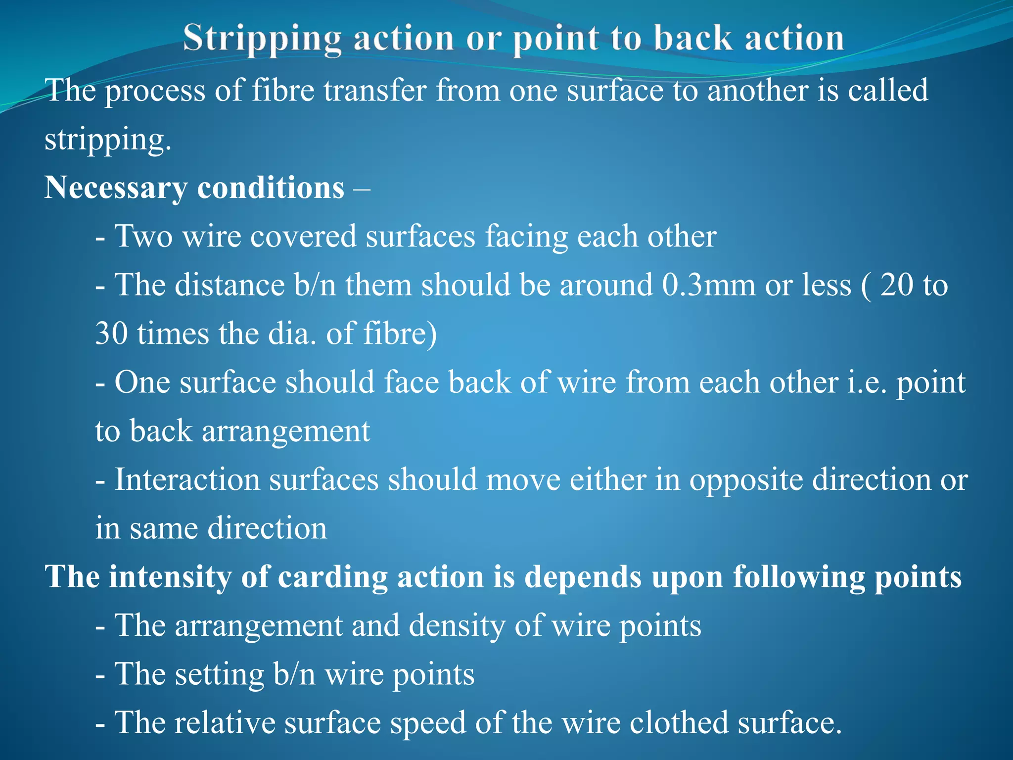 Yarn manufacturing Process : Carding | PDF