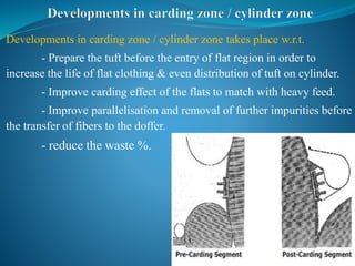 Yarn manufacturing Process : Carding | PDF