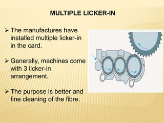Developments in Carding | PPT