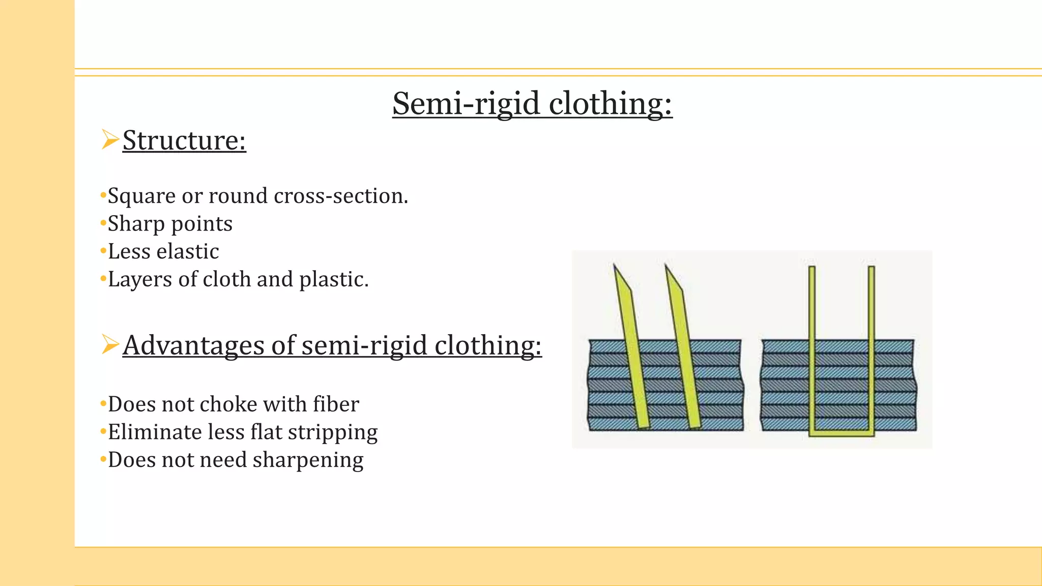 Card Clothing Parameters. | PPTX