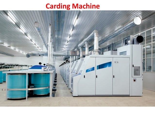 Carding machine