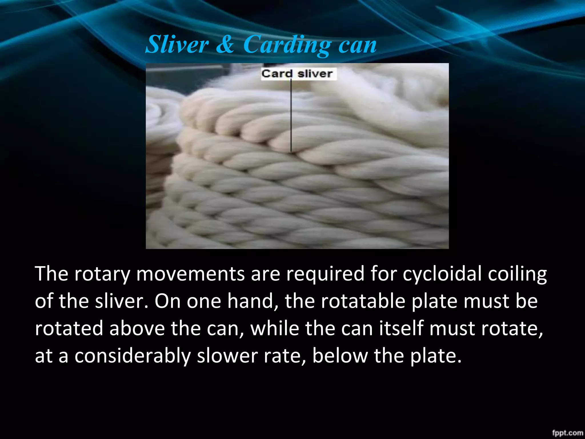 Carding machine | PPTX