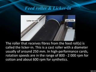 Carding machine | PPTX