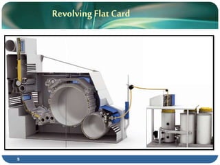 Carding machines - spinning technology - Dr. Eng. Hassan Khalifa | PPTX