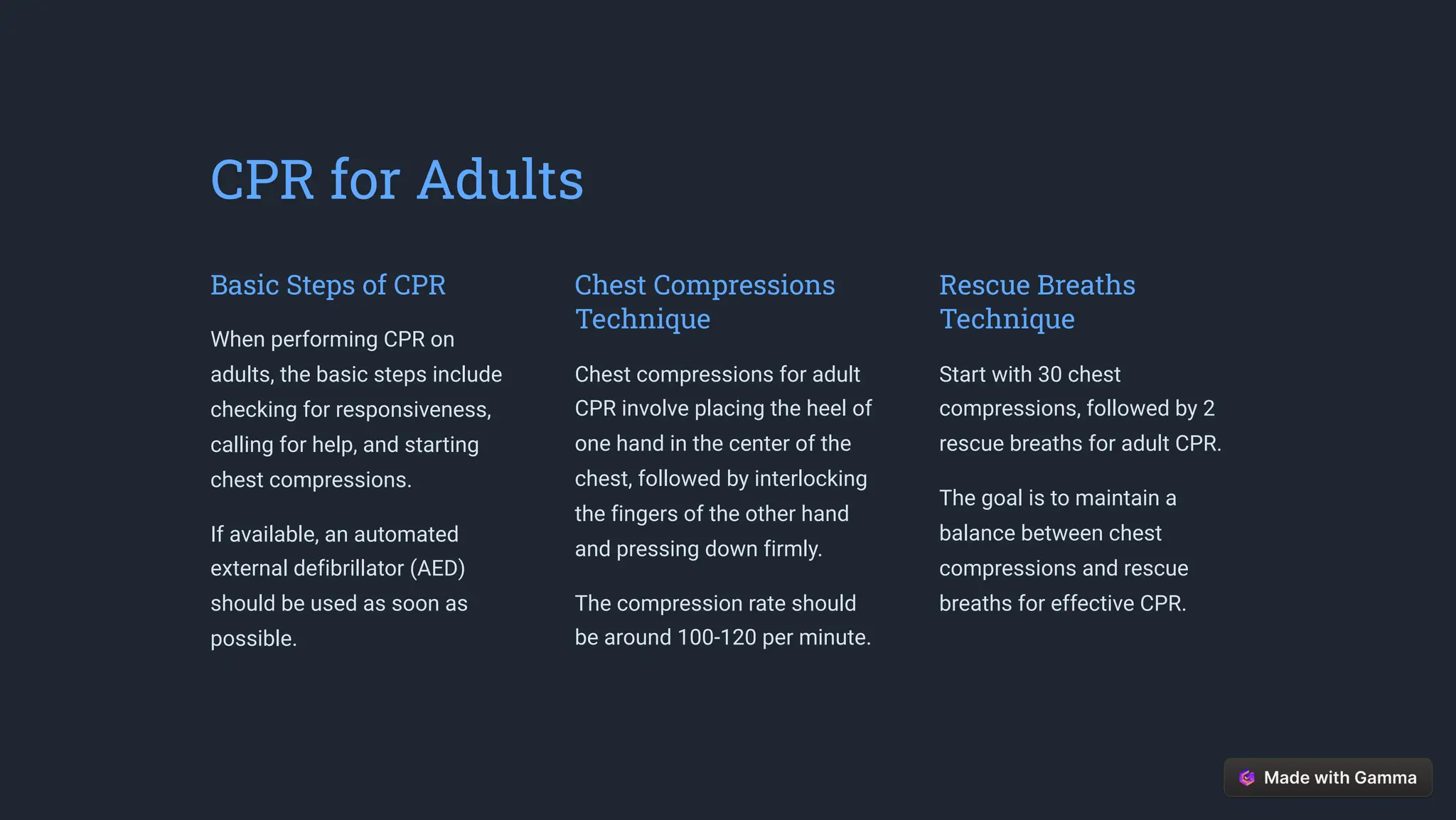 Cardio - Pulmonary - Resuscitation - CPR | PPT
