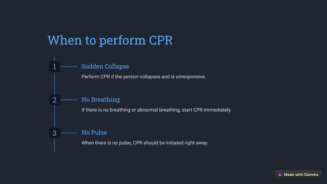 Cardio - Pulmonary - Resuscitation - CPR | PPT