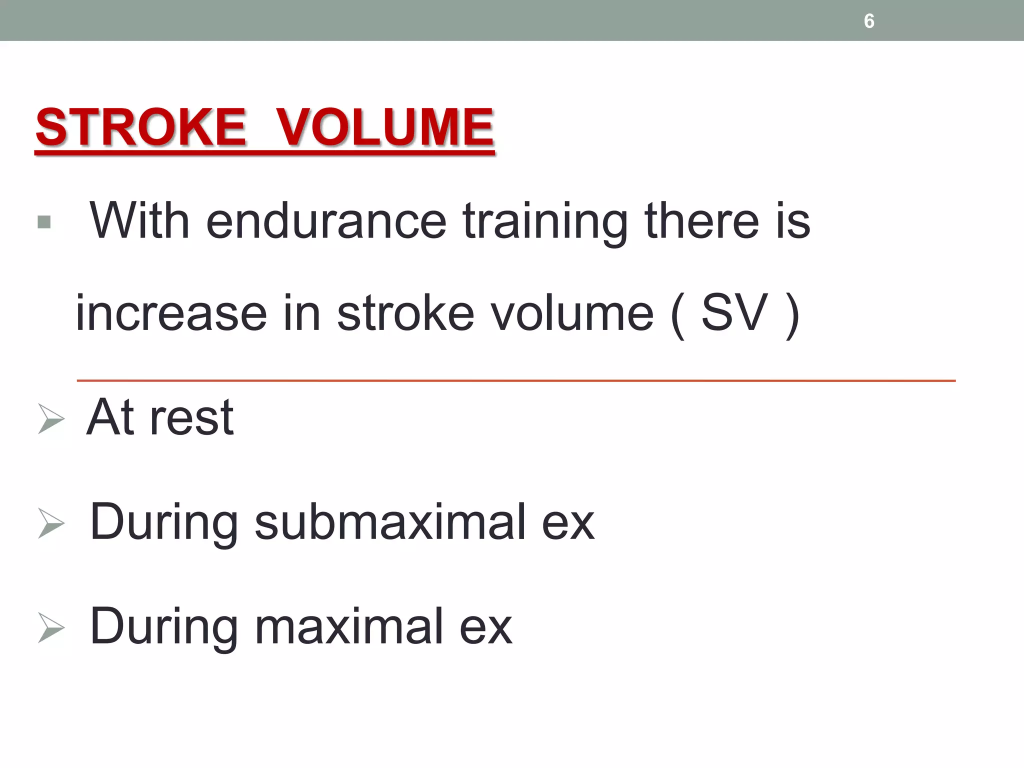 Cardio respiratory adaptations to exercise training | PPTX