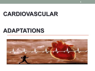 Cardio respiratory adaptations to exercise training | PPTX