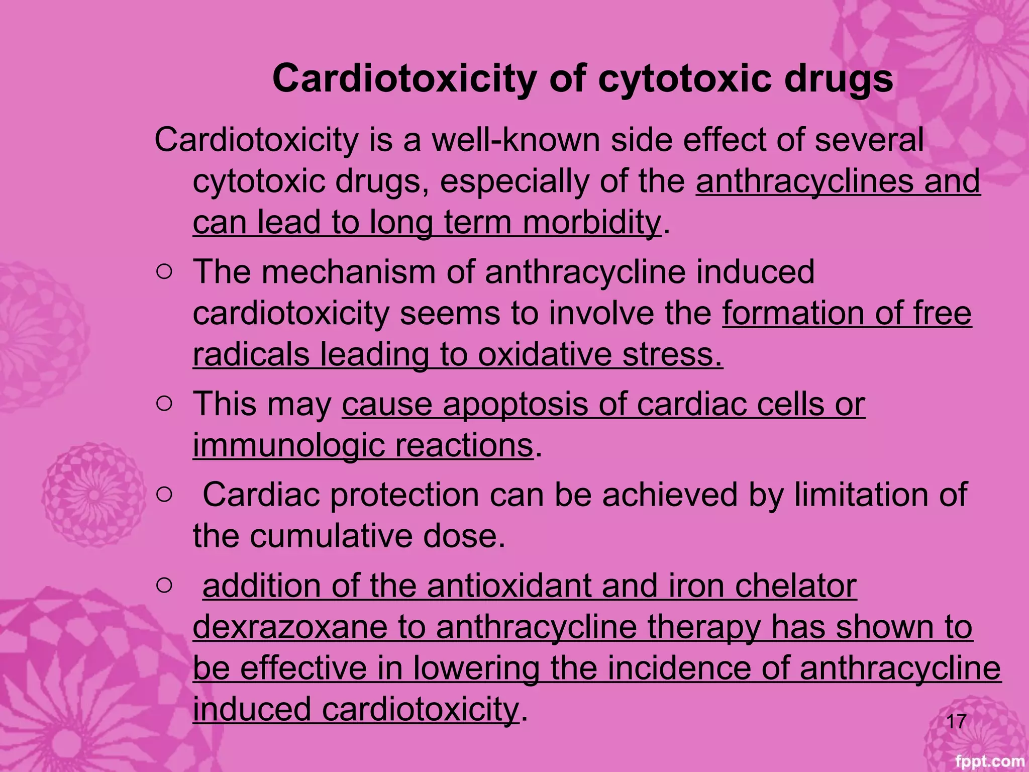 Cardio toxicity | PPT