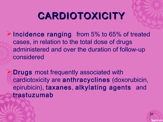 Cardio toxicity | PPT