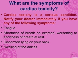 Cardio toxicity | PPT