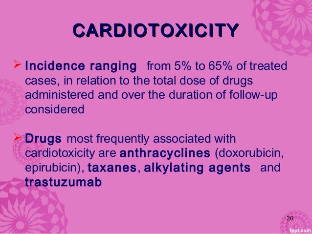 Cardio toxicity