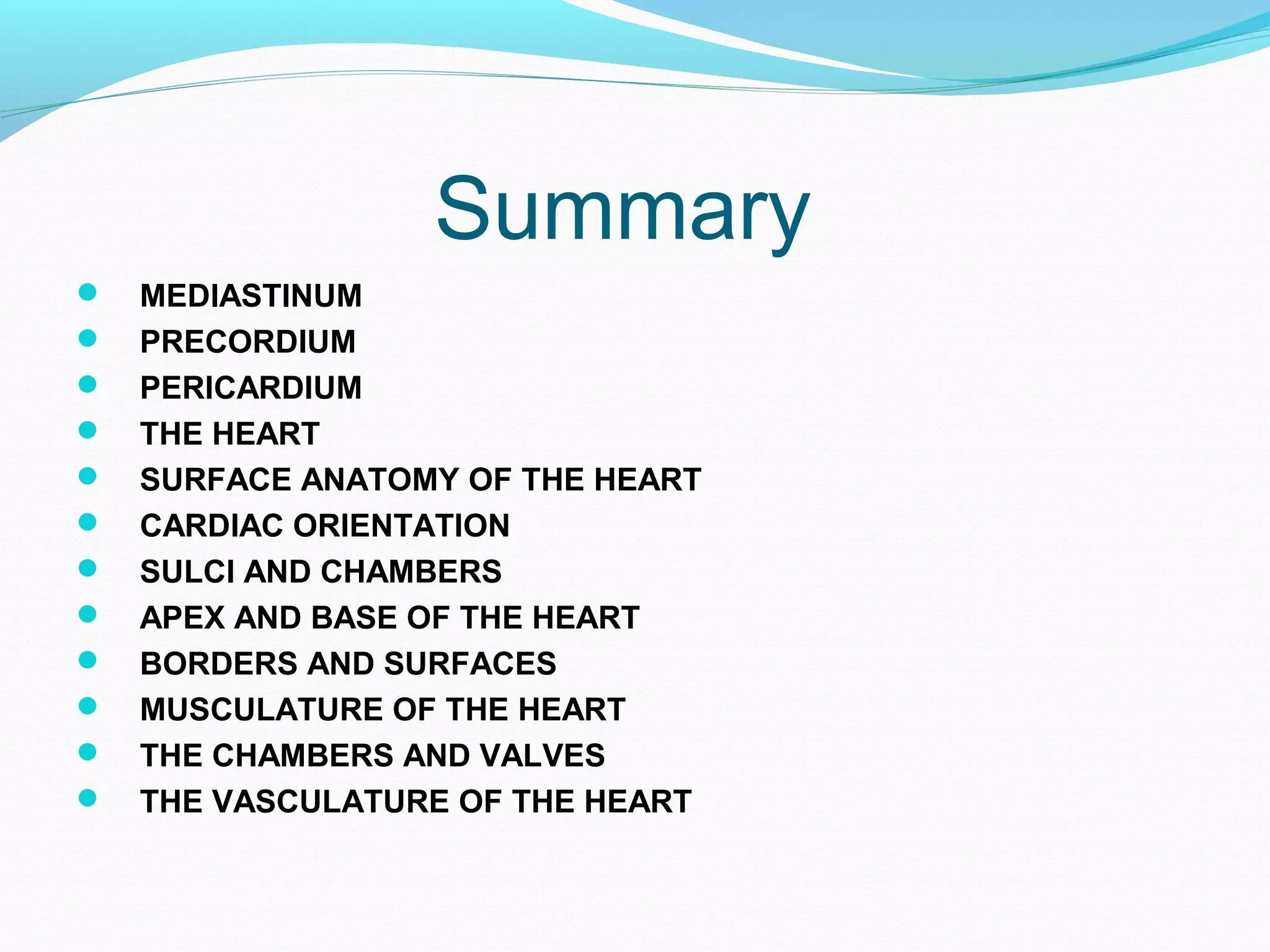 anatomy of cardiovascular system | PPT