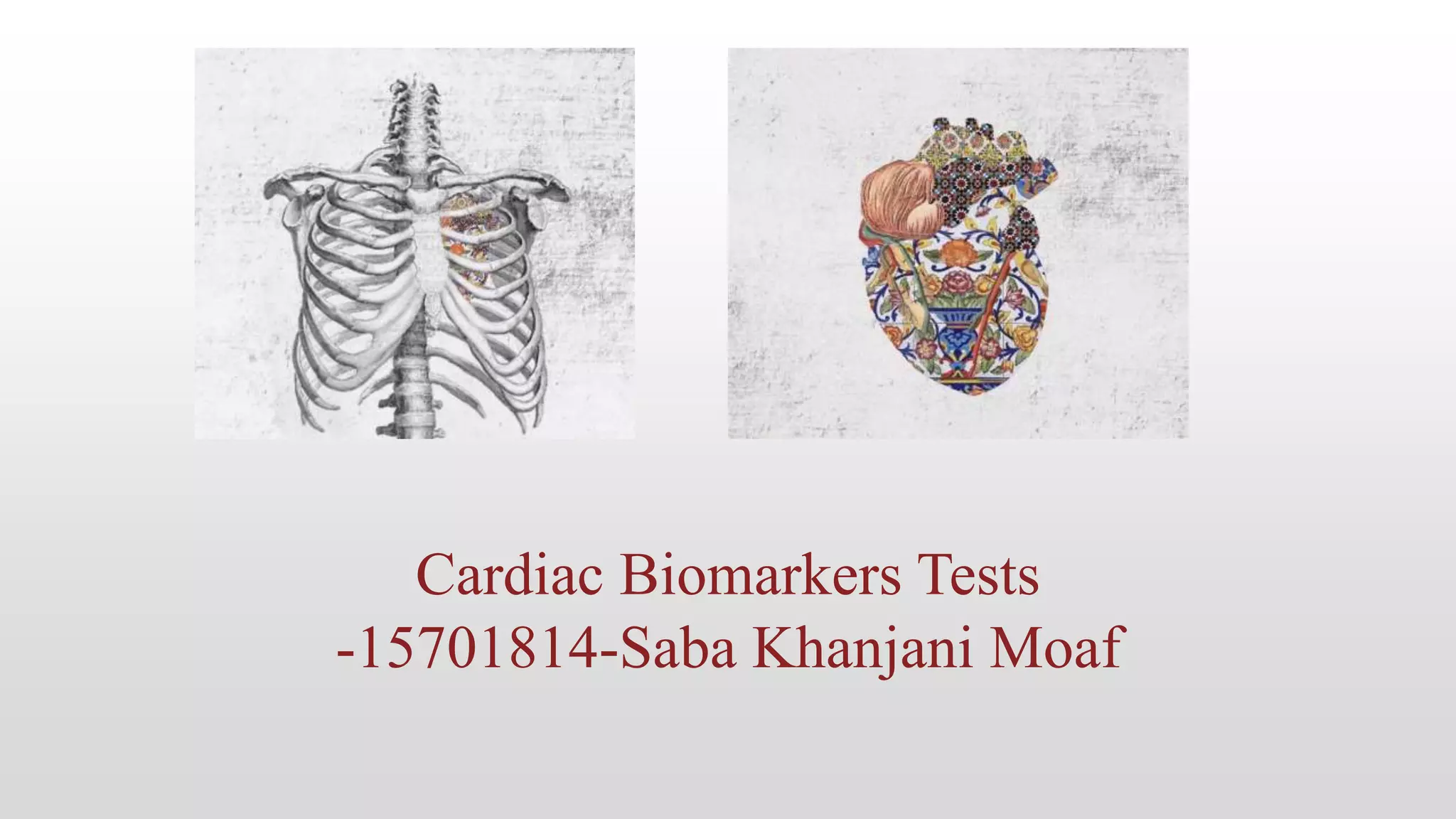 Cardiac Biomarkers tests | PPTX