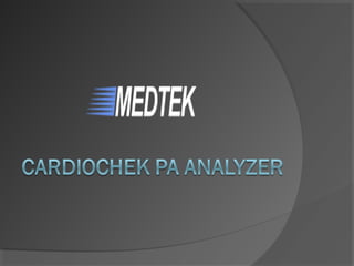 Cardio chek pa analyzer - medtek | PPT | Medical Tests | Medical Health