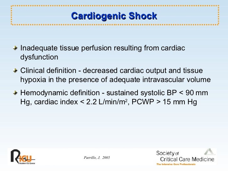 Cardiogenic Shock