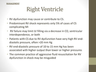 Cardiogenic shock | PPTX
