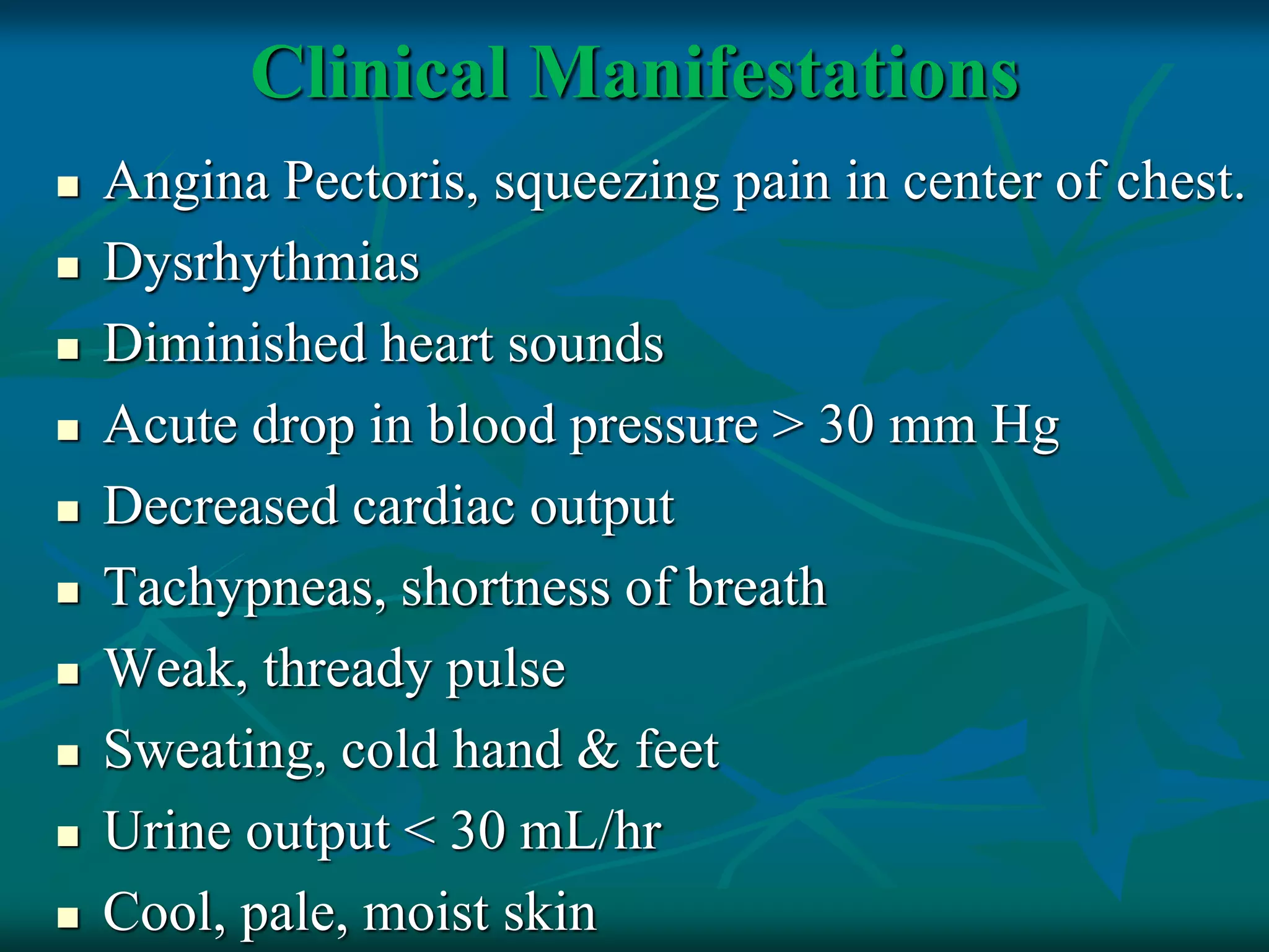 Cardiogenic shock : Medical Surgical Nursing | PPTX