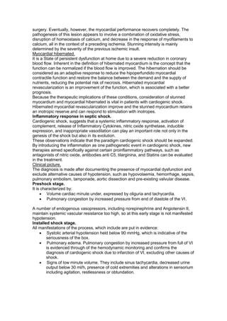 Update on diagnosis and management of emergencies in cardiogenic shock ...
