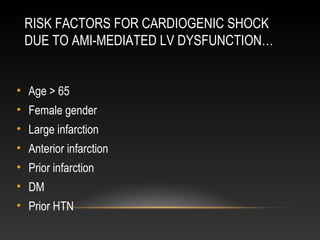 Cardiogenic shock | PPT