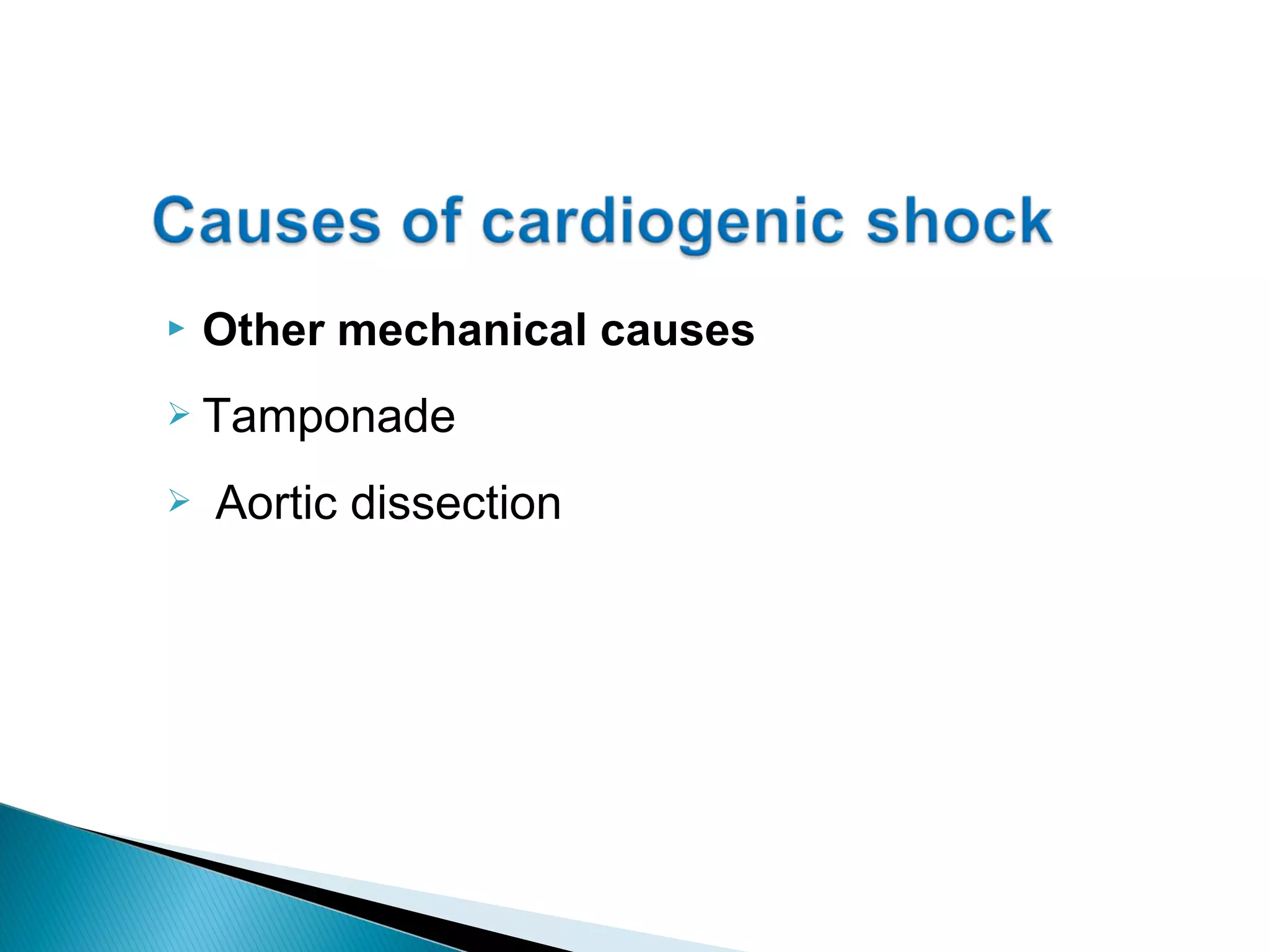 Management of Cardiogenic shock | PPT
