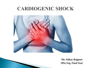 Cardiogenic shock | PPTX