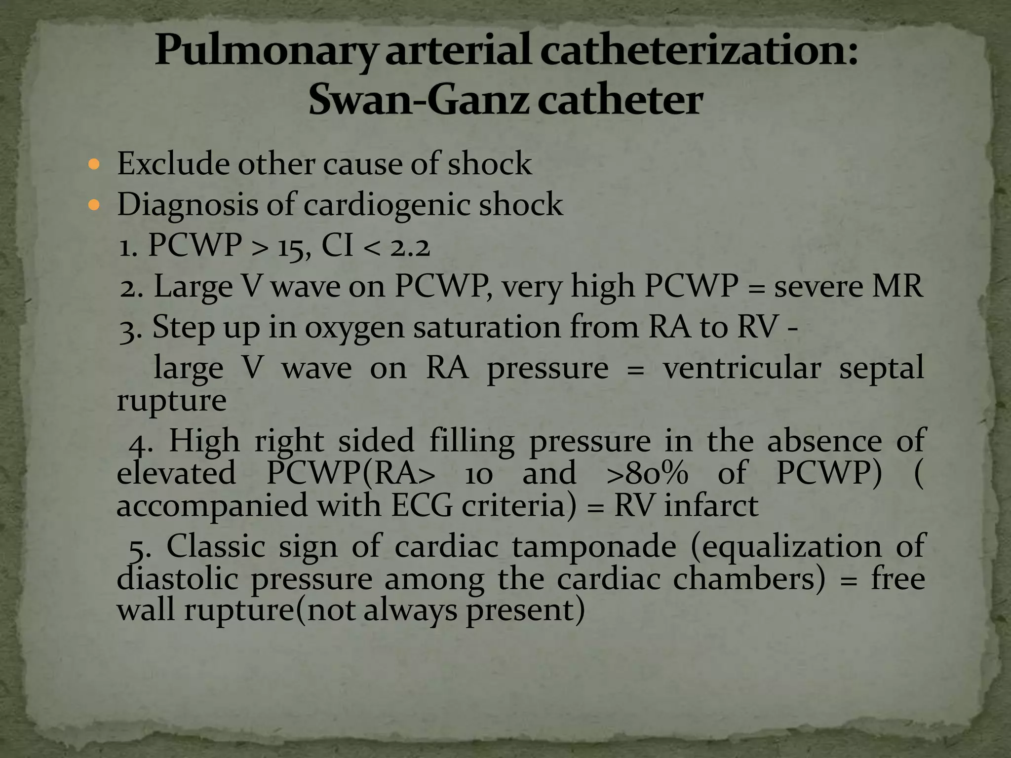 Cardiogenic shock | PPTX