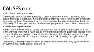 Cardiogenic shock | PPTX