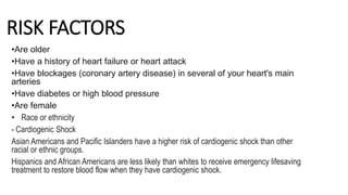 Cardiogenic shock | PPTX