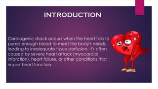 * Cardiogenic Shock - PowerPoint Presentation. | PPTX