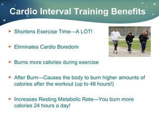 Cardio Interval Training | PPT