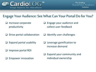 Cardiolog Analytics for Sharepoint Intranet Portals - from Intlock and Atidan | PDF | Internet ...