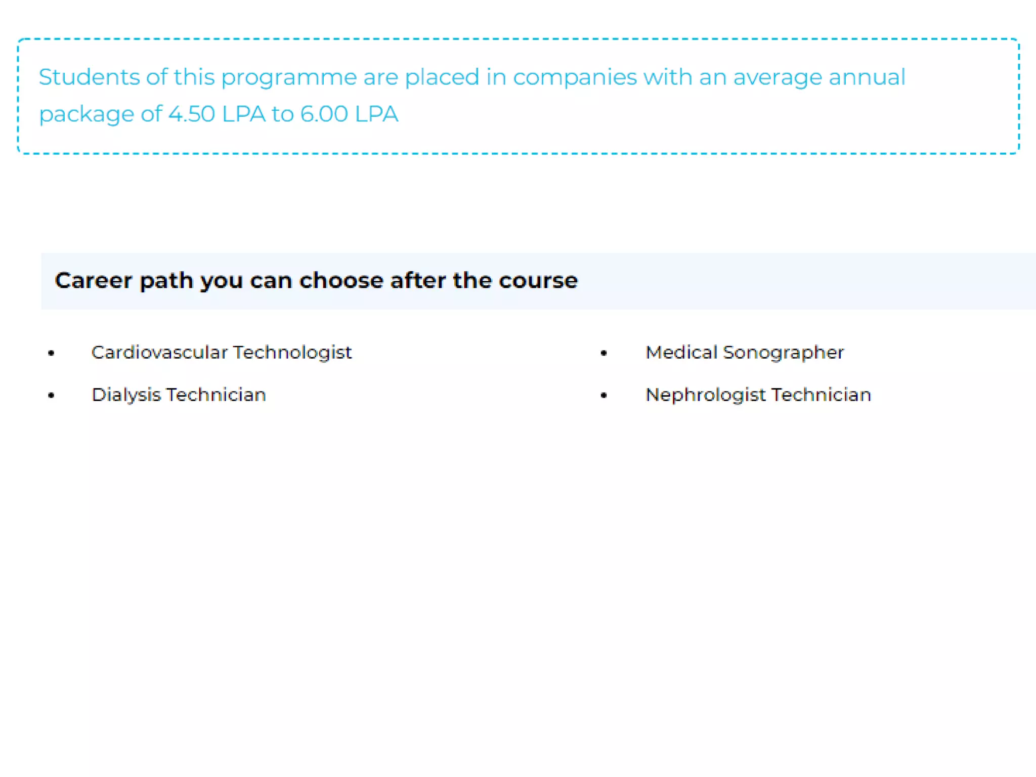 B.Sc Cardiovascular Technology(CVT) | PDF