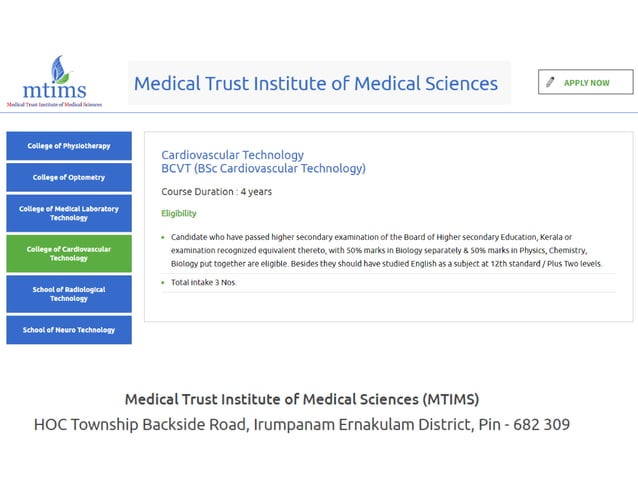 B.Sc Cardiovascular Technology(CVT) | PDF | Heart and Cardiovascular ...