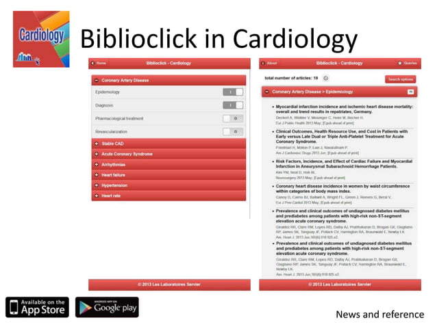 Cardiology apps 2013 | PPT