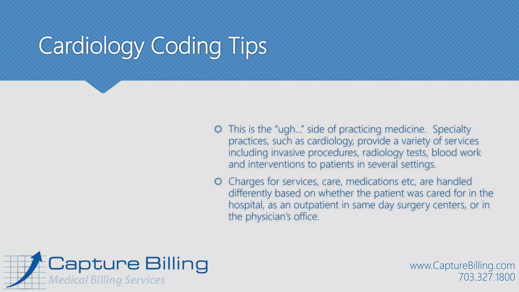 Cardiology Coding Got You Down? Use These 5 Tips for Success! | PPT