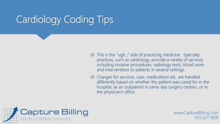 Cardiology Coding Got You Down? Use These 5 Tips for Success! | PPT