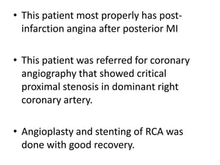 Cardiology case 1 | PPTX