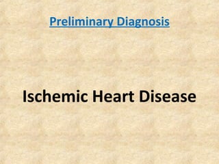 Cardiology case report...an example | PPT
