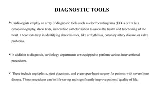 CARDIOLOGY MEDICAL DEVICES AND ITS USE. | PPTX