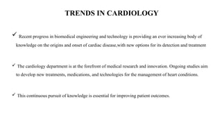 CARDIOLOGY MEDICAL DEVICES AND ITS USE. | PPTX